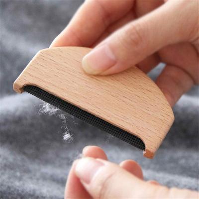 China Cedar Wood Cashmere Comb Beech Wood Sweater Shaver Combo Pack 75x45mm Multi-Fabric De-Pilling Tool for sale