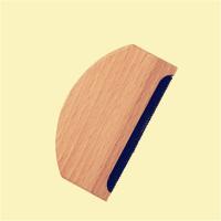 China Wood Cashmere Comb for De-Pilling Sweaters 75x45x6mm Removes Pills Fuzz and Lint from Garments for sale