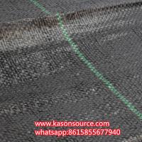 China PP Woven Weed Barrier Fabric 90gsm 1m x 50m UV Treated Ground Cover for Agriculture for sale