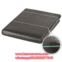 China PP Woven Weed Barrier Fabric Ground Cover 90gsm 1m Wide UV Treated for Agriculture for sale