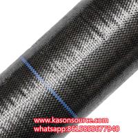 China PP Woven Weed Barrier Mat 90gsm UV Treated Agricultural Ground Cover Fabric 1m x 50m for sale
