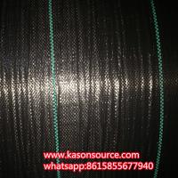 China PP Woven Weed Barrier Mat 90gsm UV Treated Agricultural Ground Cover Fabric 1m x 50m for sale