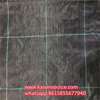 China PP Woven Weed Barrier Fabric 90gsm 1m Wide UV Treated Ground Cover Mat for Agriculture for sale