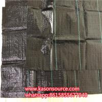 China 100gsm Black PP Woven Weed Barrier Landscape Fabric Ground Cover 1m x 50m for sale