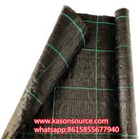 China PP Woven Weed Control Mat 90gsm Ground Cover Fabric Anti Grass Landscape Garden Cloth 3-5 Year UV Treated for sale