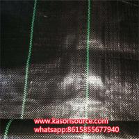 China PP Woven Weed Control Mat 90gsm Ground Cover Fabric Anti Grass Landscape Garden Cloth 3-5 Year UV Treated for sale