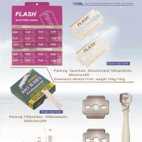 China Stainless Steel Double Edge Razor Blades 0.1mm Men Safety Barber Shaving for sale