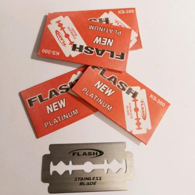 China Stainless Steel Double Edge Razor Blades 0.1mm Men Safety Barber Shaving for sale