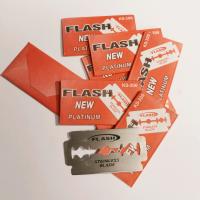 China Stainless Steel Double Edge Razor Blades 0.1mm Men Safety Barber Shaving for sale