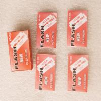 China Stainless Steel Double Edge Safety Razor Blades 0.1mm Sharp Long Lasting for Shaving for sale