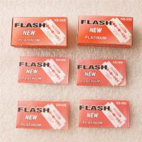 China Stainless Steel Double Edge Safety Razor Blades 0.1mm Sharp Long Lasting for Shaving for sale