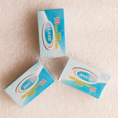China OEM Stainless Steel Double Edge Razor Blades 0.1mm for Professional Shaving for sale