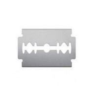 China Stainless Steel Double Edge Safety Razor Blades 0.1mm Sharp Barber Straight Razor for sale
