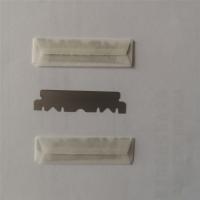 China Stainless Steel Half Razor Blade 0.1mm for Barber Eyebrow Salon Use for sale