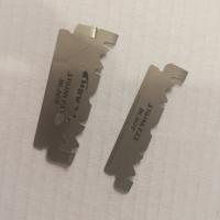 China Wholesale Stainless Steel Half Single Edge Razor Blade for Barber Shaving 0.1mm for sale