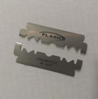China Professional Stainless Steel Hair Shaving Razor Blades 0.1mm Half Blade for Salon Barber for sale