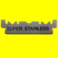 China 100pcs Boxed Disposable Single Edge Razor Blades Stainless Steel Sharp Barber Blades 0.1mm for sale