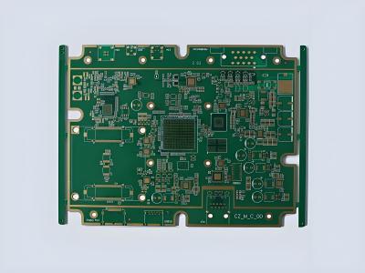 China HDI PCB Manufacturing Blind Buried Vias 0.075mm Trace Space 6 Layer 1.6mm ENIG for sale