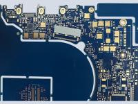 China HDI PCB Manufacturing Blind Buried Vias 0.075mm Trace Space 6 Layer 1.6mm ENIG for sale