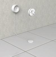 China Zigbee Water Leak Detector with Temperature Sensor 85dB Siren 5 Year Battery Life for sale