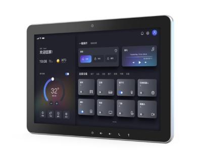 China 10 Inch Smart Home Control Center with 256 Wireless Device Support and 4G WiFi for sale
