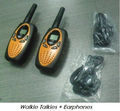 China Orange T628 kids best walkie talkie headset for sale