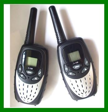 China Black T728 headset walkie talkie set 121 codes for sale