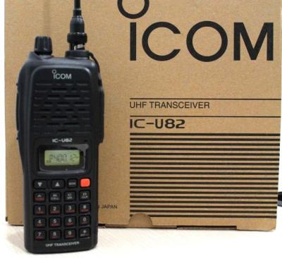 China Icom ic-u82 handheld radio communications UHF transceiver for sale