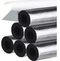China Rubber Foam Pipe Pre-cut with Aluminium Foil for sale