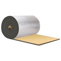 China Black Nitrile Rubber Foam Insulation Sheets with Aluminium Foil for sale