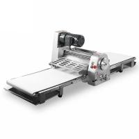 China Stand Type Roller Length 520mm SS Croissant Dough Sheeter Machine 0.4KW for sale