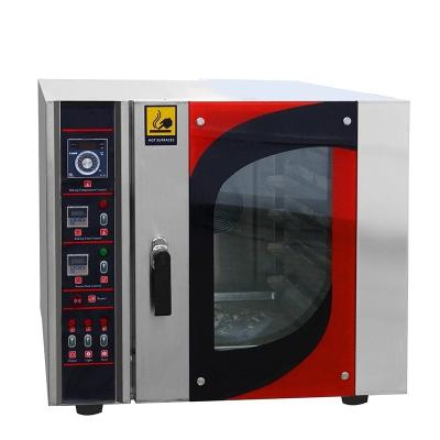 China Gas Type 5 Trays Hot Air Convection Oven Bakery Equipment Small Size for sale