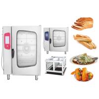 China SS304 Material 6 Tray Convection Oven 220V Restaurant Combi Oven for sale