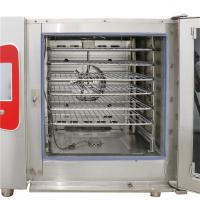 China SS304 Material 6 Tray Convection Oven 220V Restaurant Combi Oven for sale