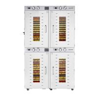 China 88 Trays Industrial Fruit Dryer Machine Meat Dehydrator Machine 7400W for sale