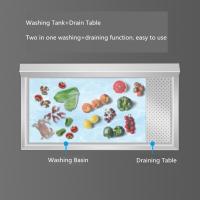 China Ozone Fruit And Vegetable Washing Machine 200KG/H Stainless Steel 304 Material for sale