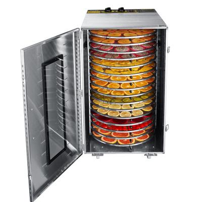 China 16 Trays Rotatable Industrial Fruit Dryer Machine 1.8kw For Lemon Drying for sale