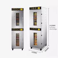 China 32 Trays 3.15kw Industrial Food Dehydrator Machine For Mango Beef Jerky for sale