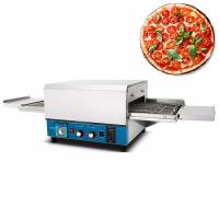 China 304 Stainless Steel Automatic Electric Conveyor Pizza Oven Machine 6.7Kw for sale