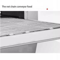 China Commercial 0.5Kw Electric Pizza Conveyor Oven Countertop  Stainless Steel 18inch for sale