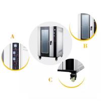 China 10 Trays Electric Combi Oven Industrial Convection Ovens 1.8KW for sale