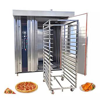 China 32 Trays Commercial Gas Convection Oven 380V Rotary Bakery Oven for sale