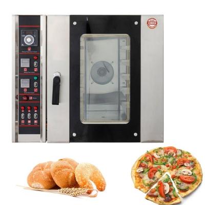 China 5 Trays Commercial Electric Convection Oven For Pizza Bread Baking 6.5KW for sale