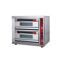 China Digital  2 Deck Electric Pizza Oven Countertop Deck Oven 600*600*150mm for sale