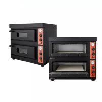 China Digital  2 Deck Electric Pizza Oven Countertop Deck Oven 600*600*150mm for sale