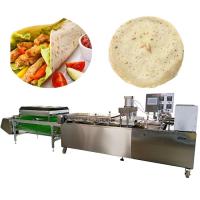 China 220V 380V 3Phase Industrial Bread Making Machine  Automatic Tortilla Maker PLC Control for sale