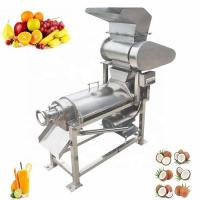 China CE  ISO Industrial Mango Juice Making Machine Fruit Juice Extractor  1T/H for sale