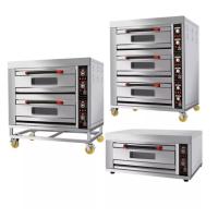 China 0.1Kw Single Deck Pizza Oven Machine  Gas Baking Oven Low Energy Consumption for sale