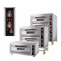 China 0.1Kw Single Deck Pizza Oven Machine  Gas Baking Oven Low Energy Consumption for sale