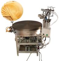 China Gas Electric Heating Automatic Pancake Making Machine 1200-1800Pcs/H CE certified for sale
